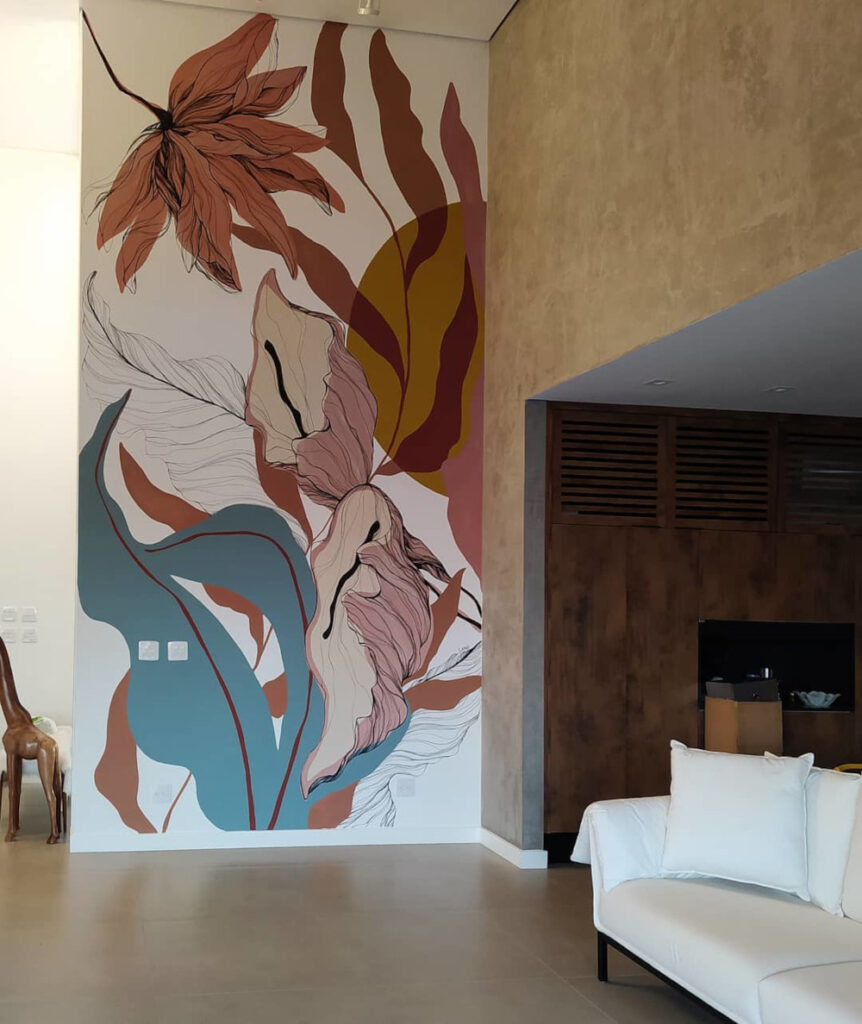 Arte na parede: o muralismo nos projetos de interiores - Blog Bartz